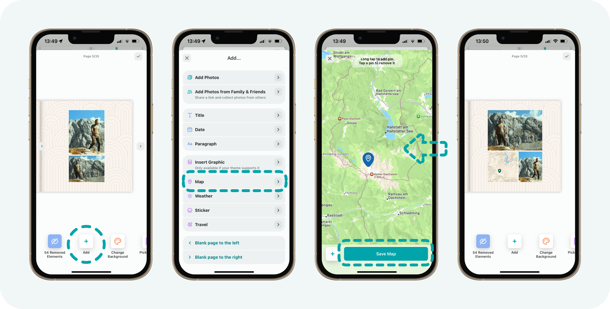 ¿Por qué no me aparecen mapas y cómo añadirlos? – Journi